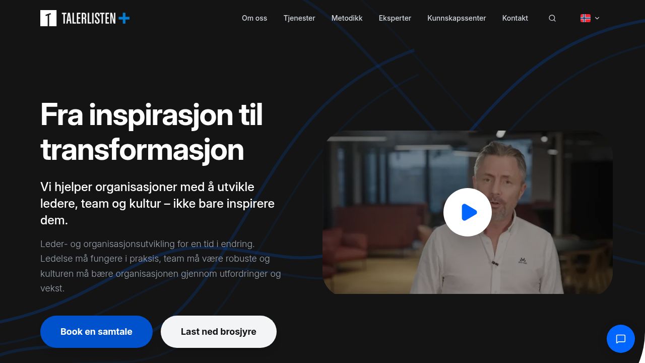 Om oss | Talerlisten Pluss